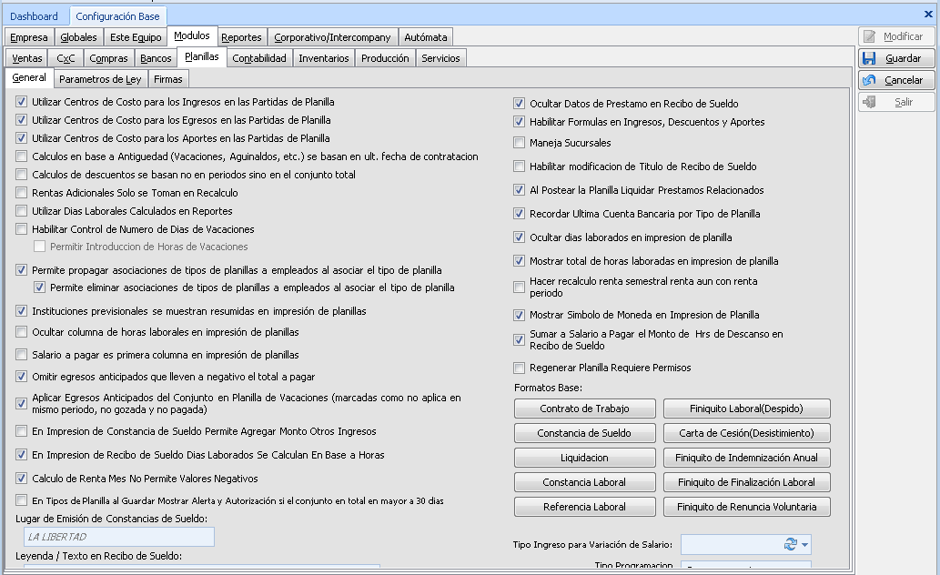 Configuración Inicial - Brilo ERP Docs